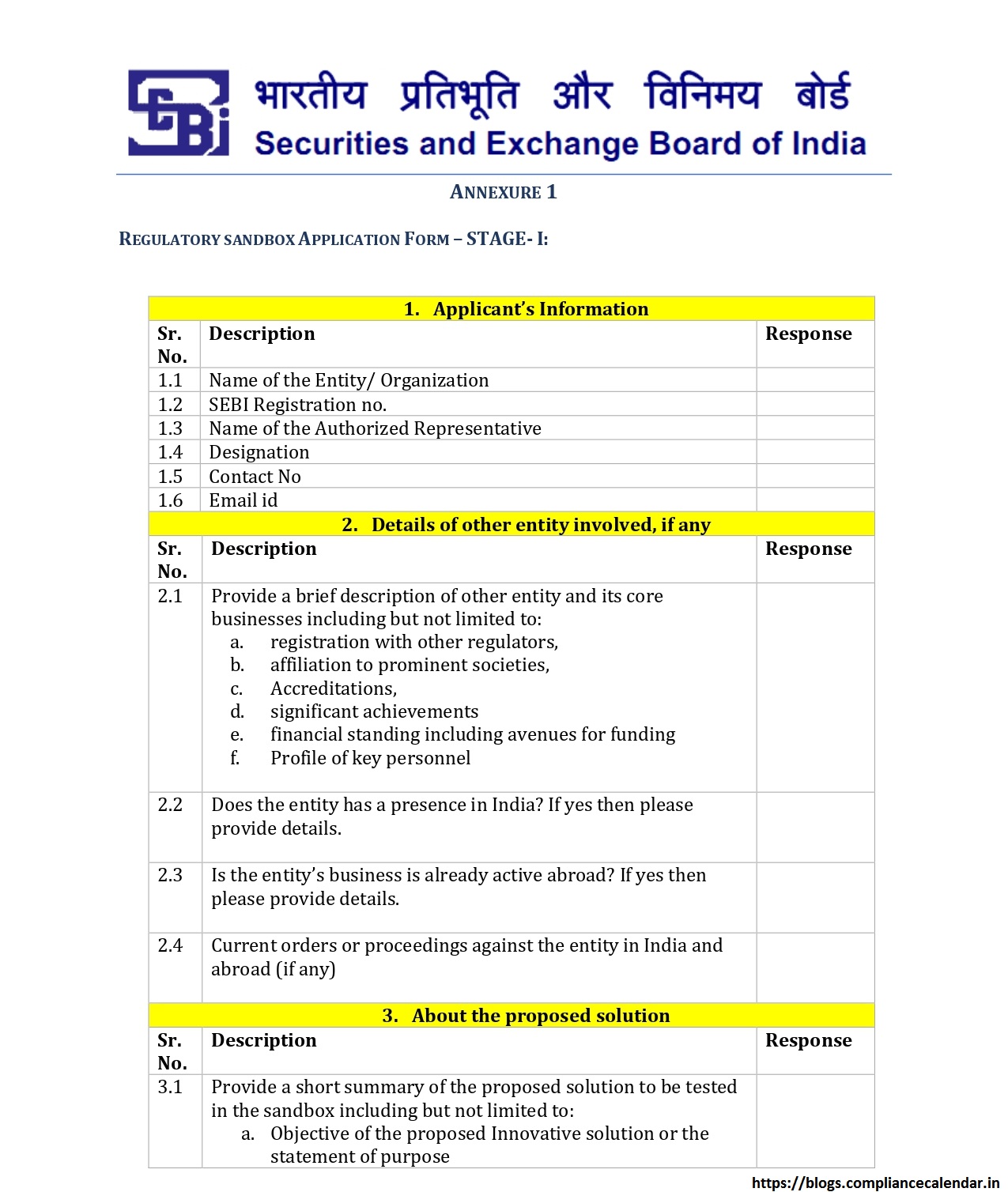 SEBI: Revised Framework for Regulatory Sandbox